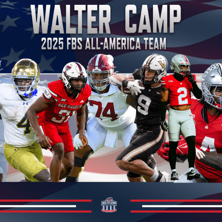 2025 Walter Camp Preseason FBS All-America Teams; 2025 will mark the ...